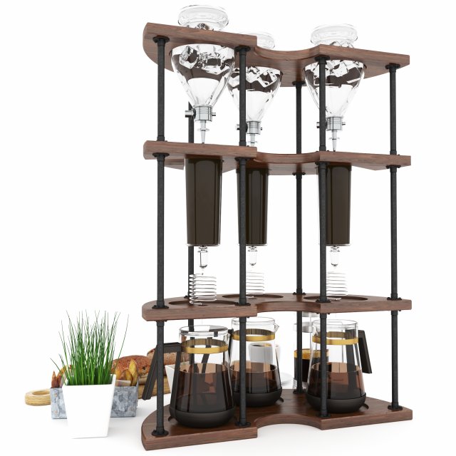 Cold Drip Tower CM 06 3D 모델 in 조리 도구 3DExport