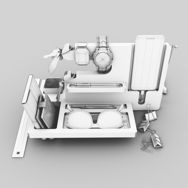 Docking Stationery DS6 3D Model in Other 3DExport