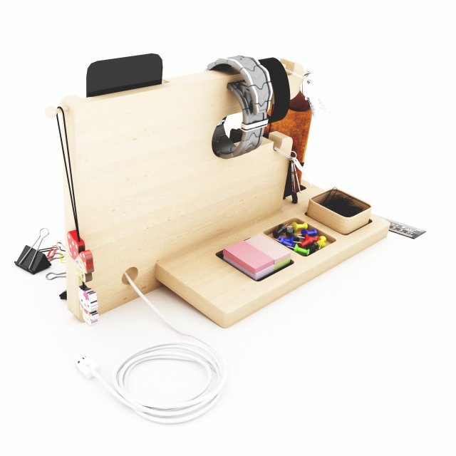 Docking Stationery DS6 3D Model in Other 3DExport