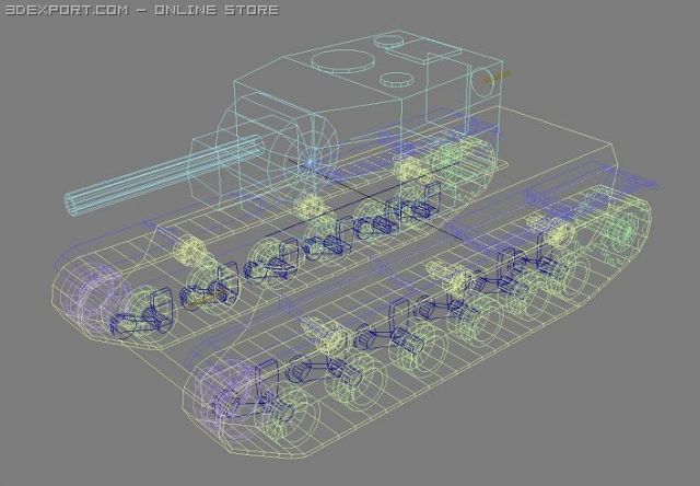 kv2 3D Models in Unmanned 3DExport