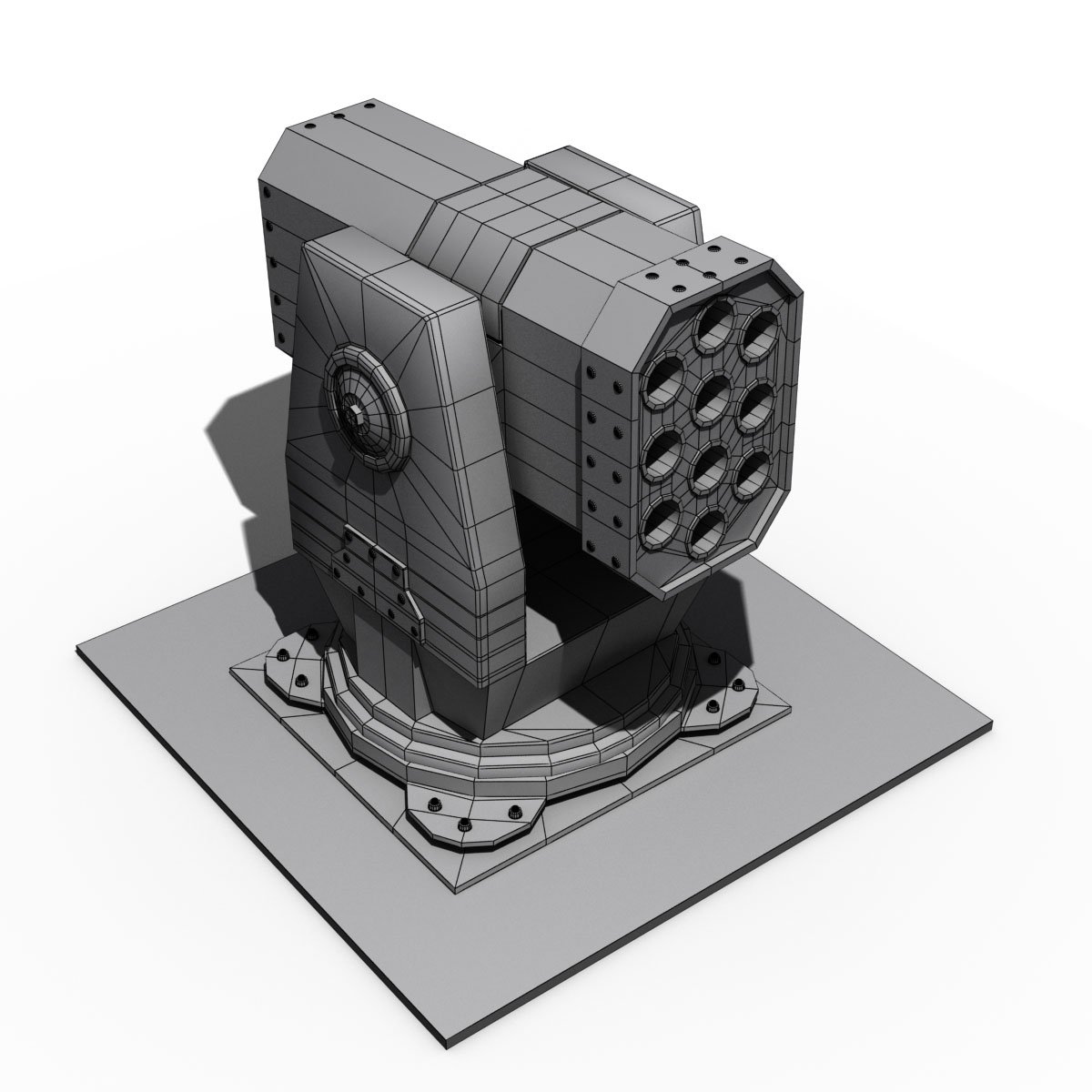 Rocket Launcher 3D Model in Rocket Launchers 3DExport