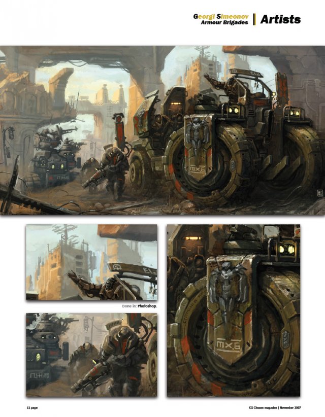 cg chosen robots magazine no6 Free 3D Model in Magazines 3DExport