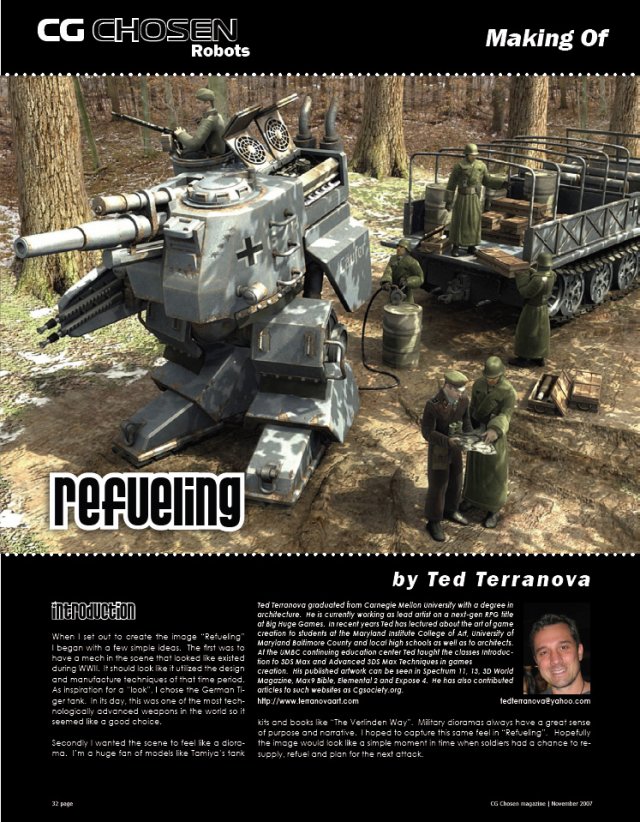 cg chosen robots magazine no6 Free 3D Model in Magazines 3DExport