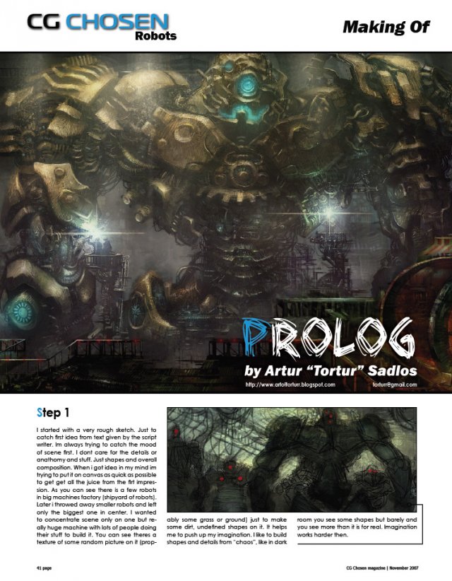 cg chosen robots magazine no6 Free 3D Model in Magazines 3DExport