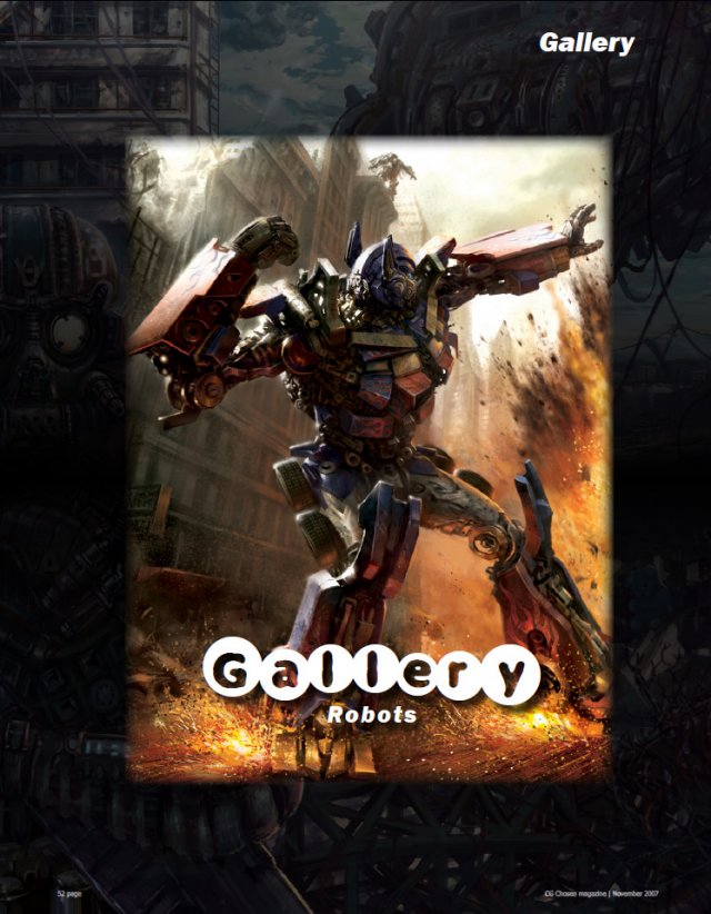 cg chosen robots magazine no6 Free 3D Model in Magazines 3DExport