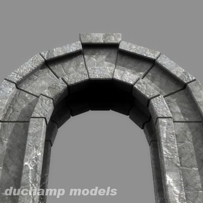 stone arch 3D Model in Miscellaneous 3DExport