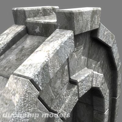 stone arch 3D Model in Miscellaneous 3DExport
