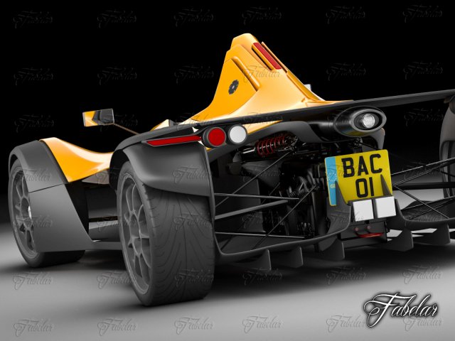 bac mono 3D Model in Racing 3DExport