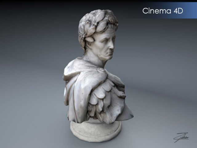 caius julius caesar 3D Model in Sculpture 3DExport