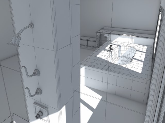 Bathroom 06 3D Model in Bathroom 3DExport