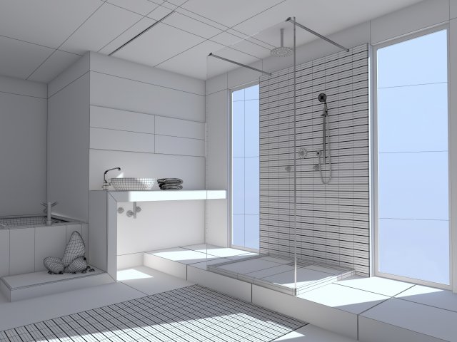 Bathroom collection 1 3D Model in Bathroom 3DExport