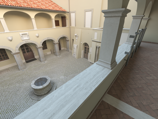 Castle interior 3D Model in Buildings 3DExport