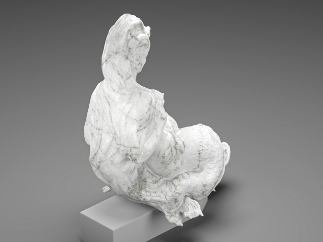 Mermaid marble 3D Model in Miscellaneous 3DExport
