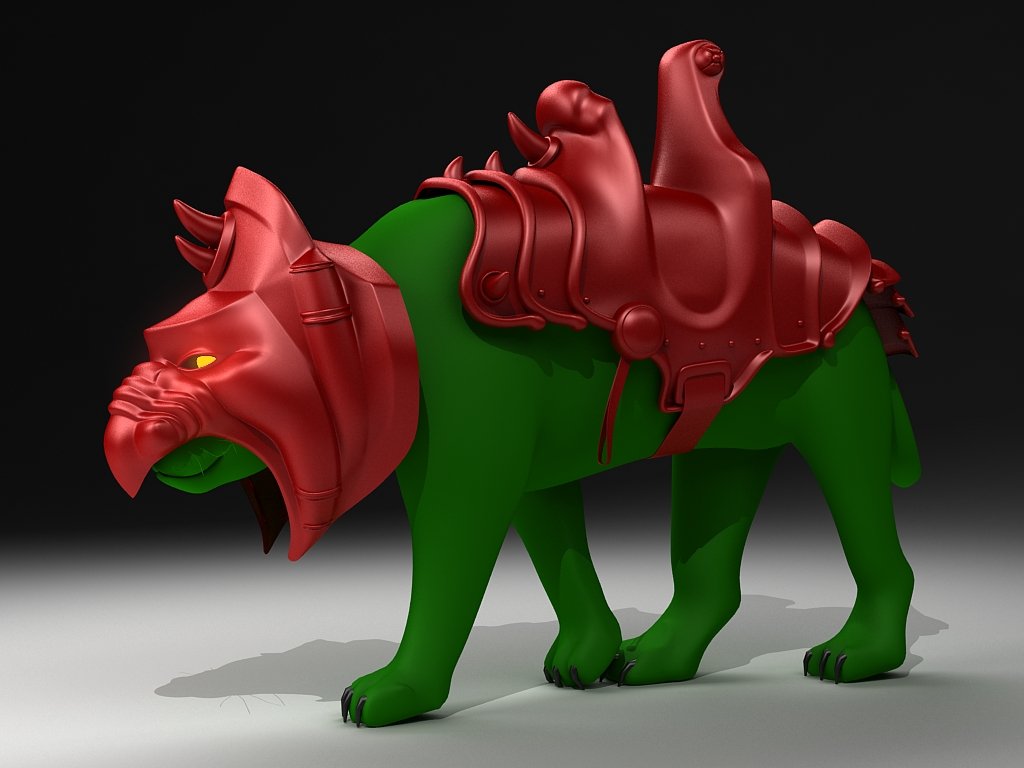 battle cat v1 3D Models in Fantasy 3DExport