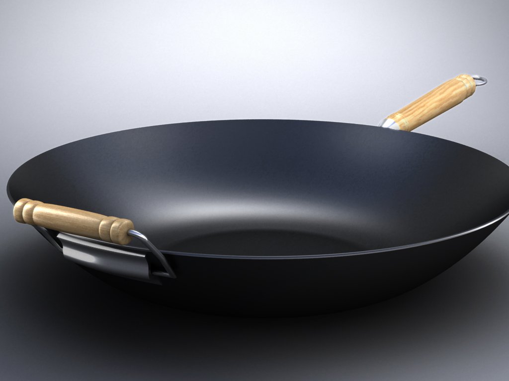 wok 3D Models in Cookware Tools 3DExport