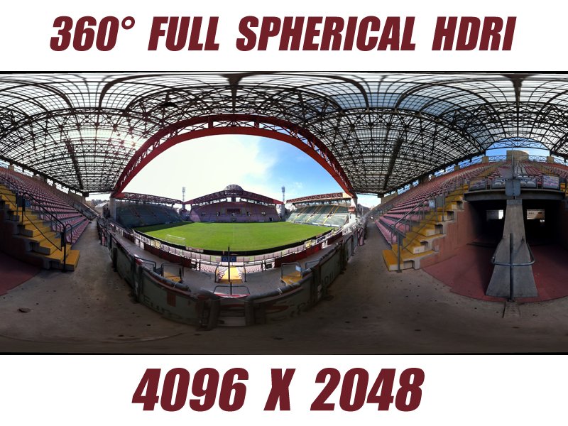 texture hdri stadium 3D-Assets in HDRI 3DExport