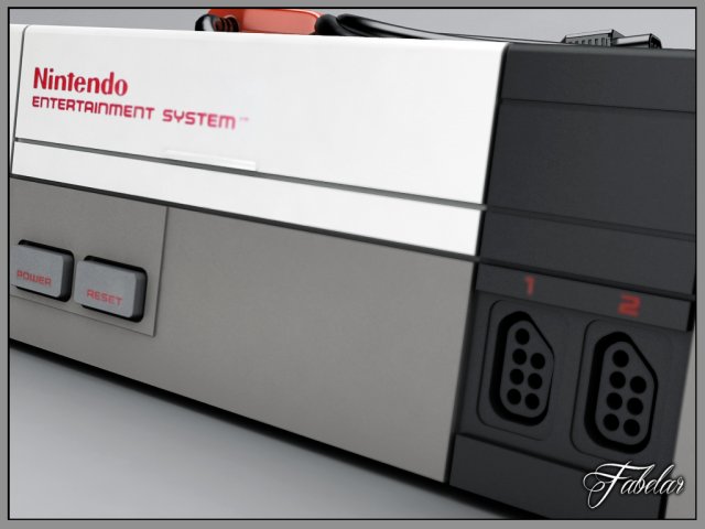 nes complete pack 3D Model in Computer 3DExport