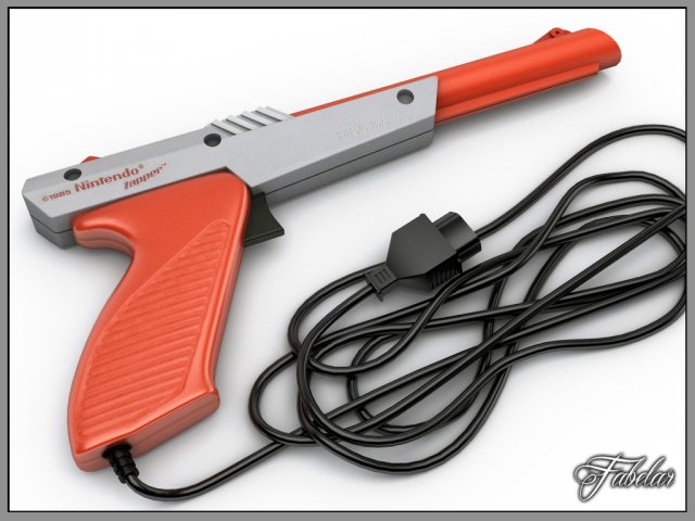 Nes zapper 3D Model in Computer 3DExport