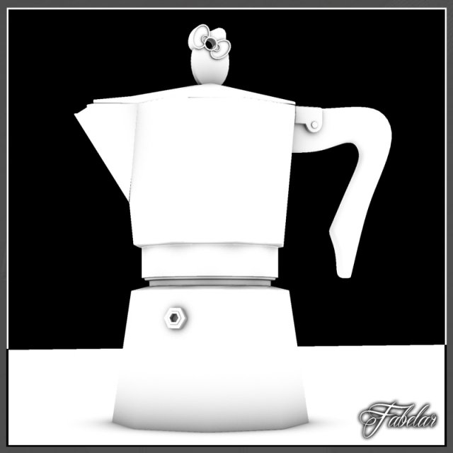 hello kitty moka 1 3D Model in Household Items 3DExport