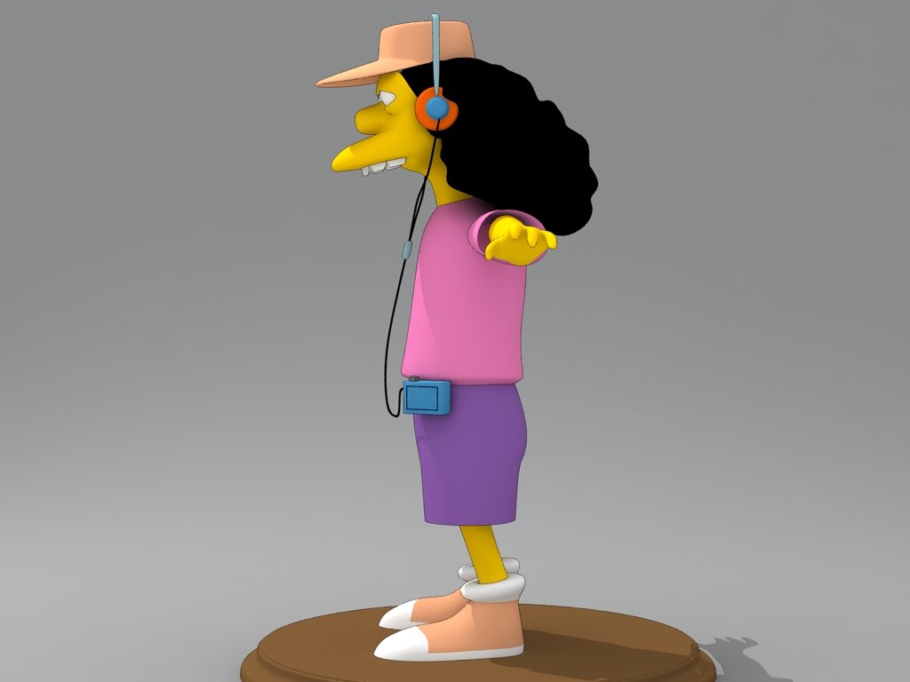 Simpsons collection 1 3D Model in Cartoon 3DExport
