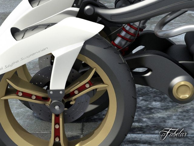 yamaha tesseract 20 3D Model in Motorcycle 3DExport