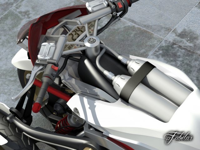 yamaha tesseract 20 3D Model in Motorcycle 3DExport