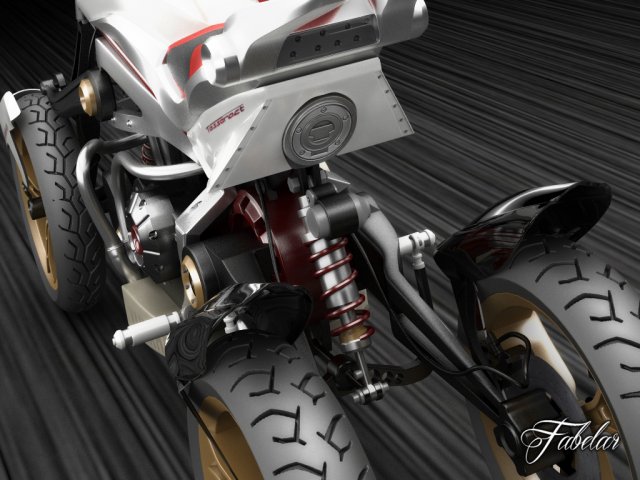 yamaha tesseract 3D Model in Motorcycle 3DExport