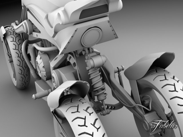 yamaha tesseract 3D Model in Motorcycle 3DExport