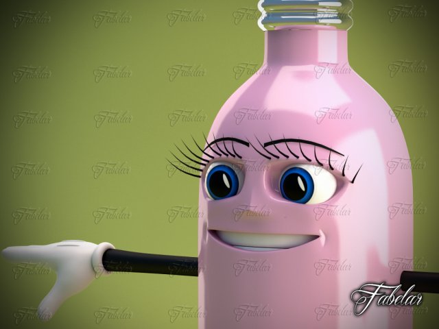 pili 3D Model in Cartoon 3DExport