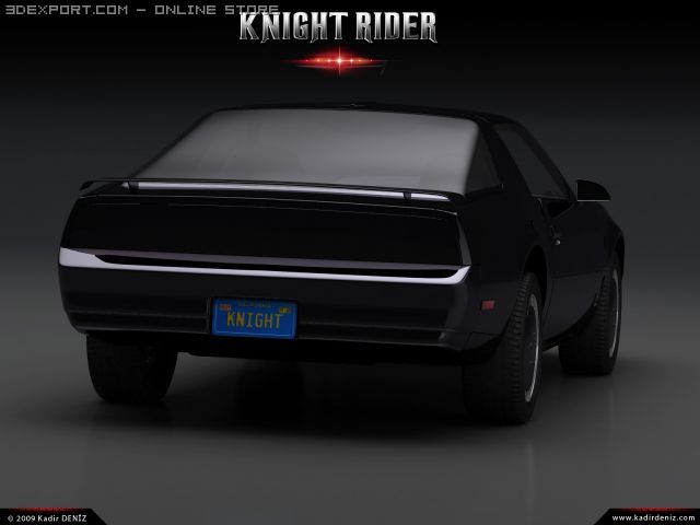 knight rider kitt Modelo 3D in Coches Deportivos 3DExport