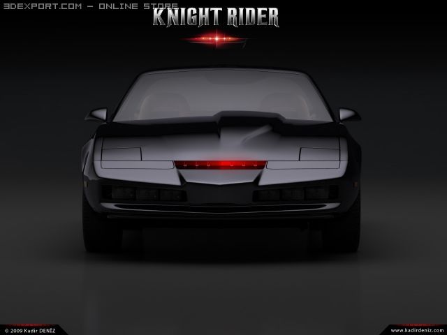 knight rider kitt Modelo 3D in Coches Deportivos 3DExport