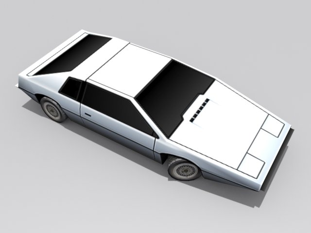Lotus Esprit 3D Model in Sport Cars 3DExport