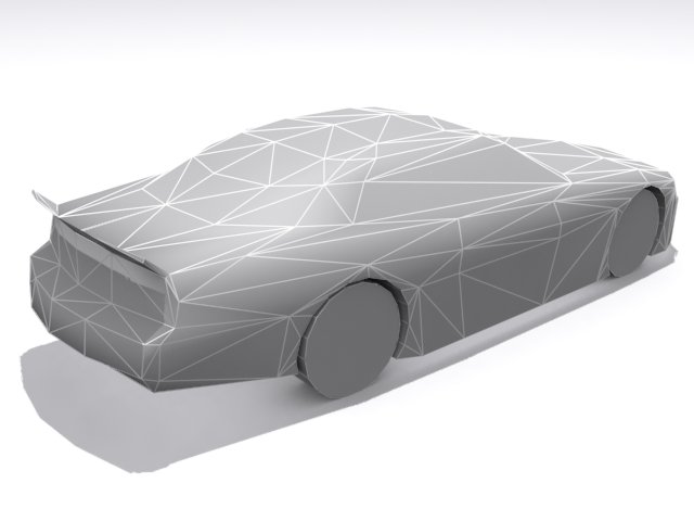 nascar base 3D Model in Racing 3DExport