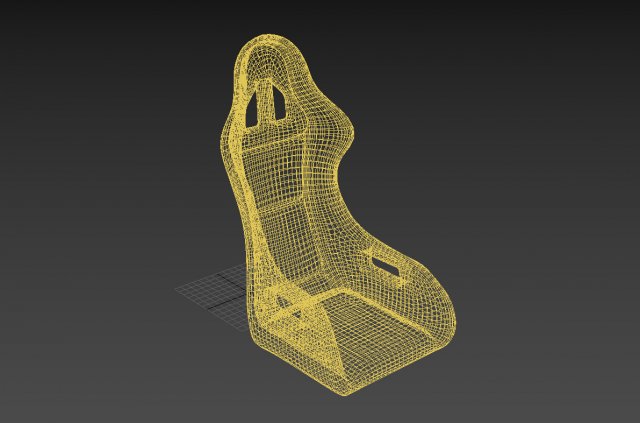 racing seat 3D Model in Parts of auto 3DExport