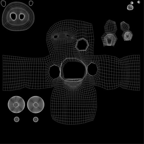 king pig - angry birds 3D Model in Pig 3DExport