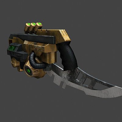 acid rifle 3D Model in Armor 3DExport