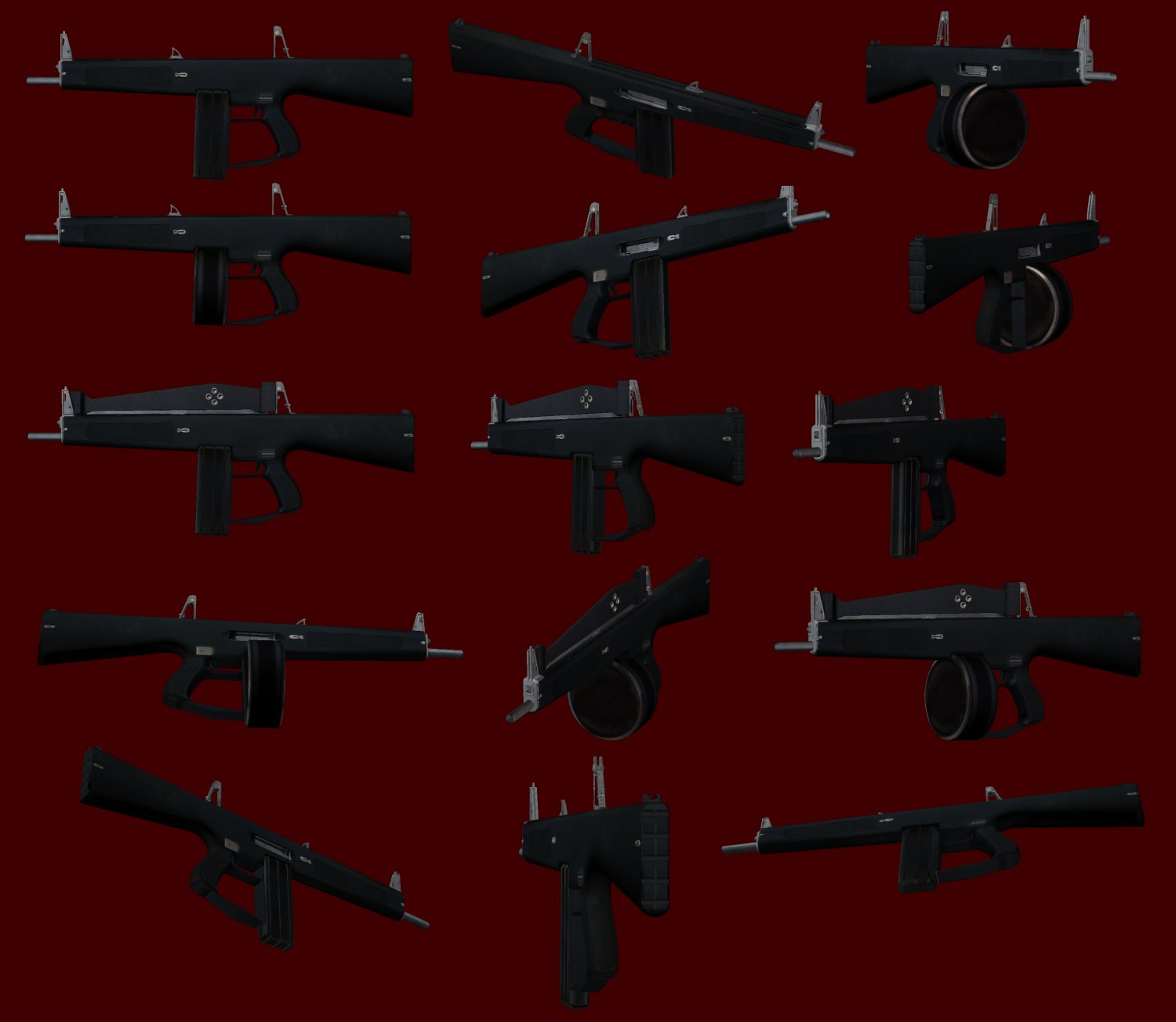 Aa12 Shotgun Blueprints