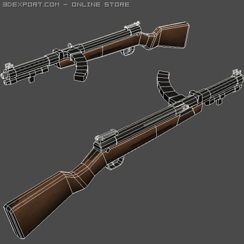 Type 100 3D Model in Accessories 3DExport