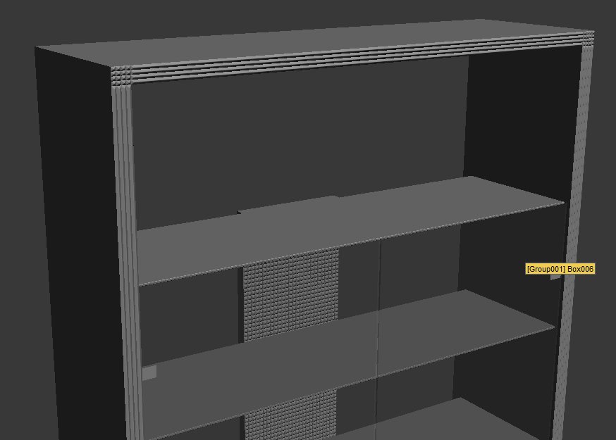 shelf shelving 3D Model in Shelving 3DExport