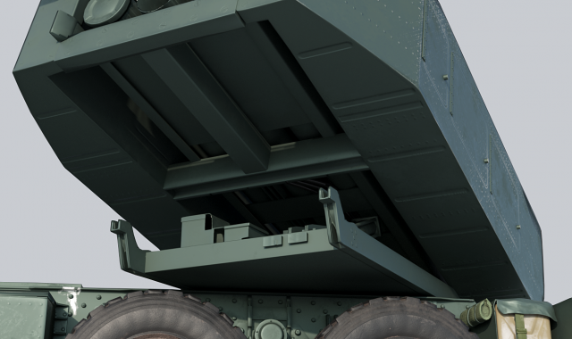 M142 HIMARS multiple rocket launcher 3D Model in Artillery 3DExport