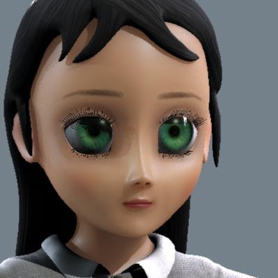 sali 3D Model in Cartoon 3DExport
