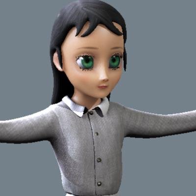 sali 3D Model in Cartoon 3DExport