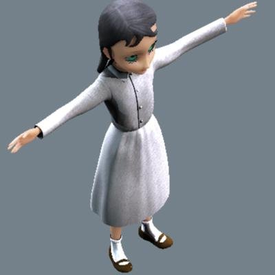 sali 3D Model in Cartoon 3DExport