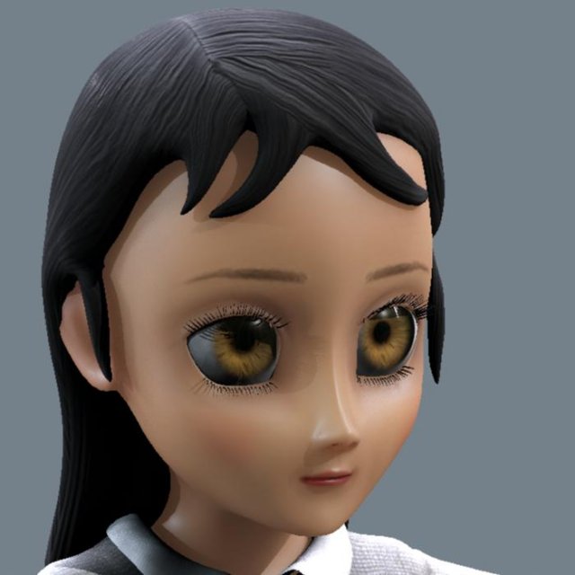 sali 3D Model in Cartoon 3DExport