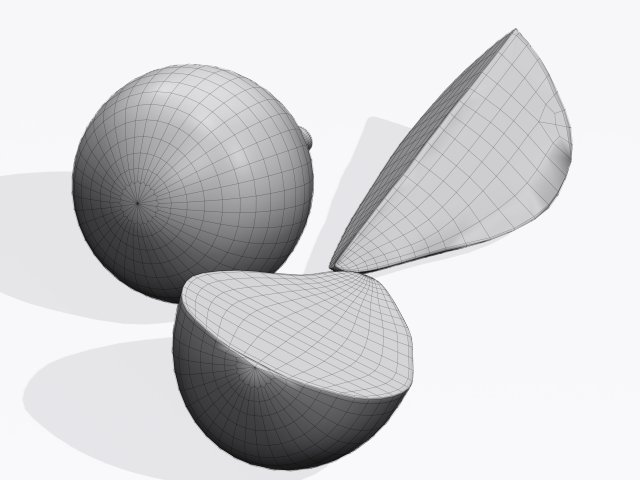 figs 3D Model in Fruit 3DExport