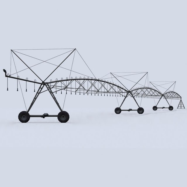 central pivot 3D Model in Machines 3DExport