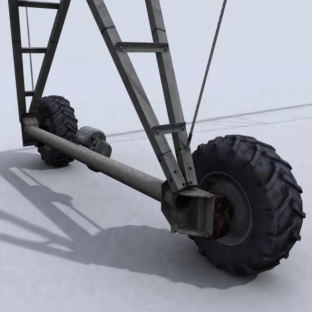 central pivot 3D Model in Machines 3DExport