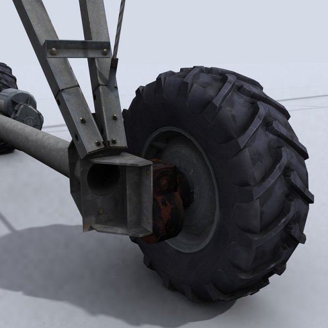 central pivot 3D Model in Machines 3DExport