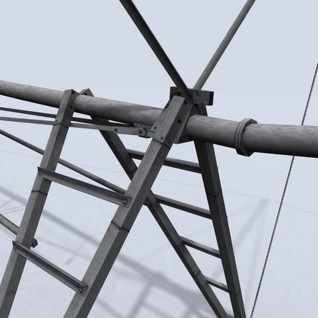 central pivot 3D Model in Machines 3DExport