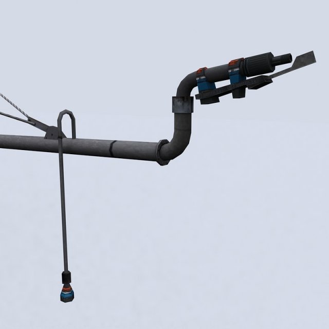 central pivot 3D Model in Machines 3DExport